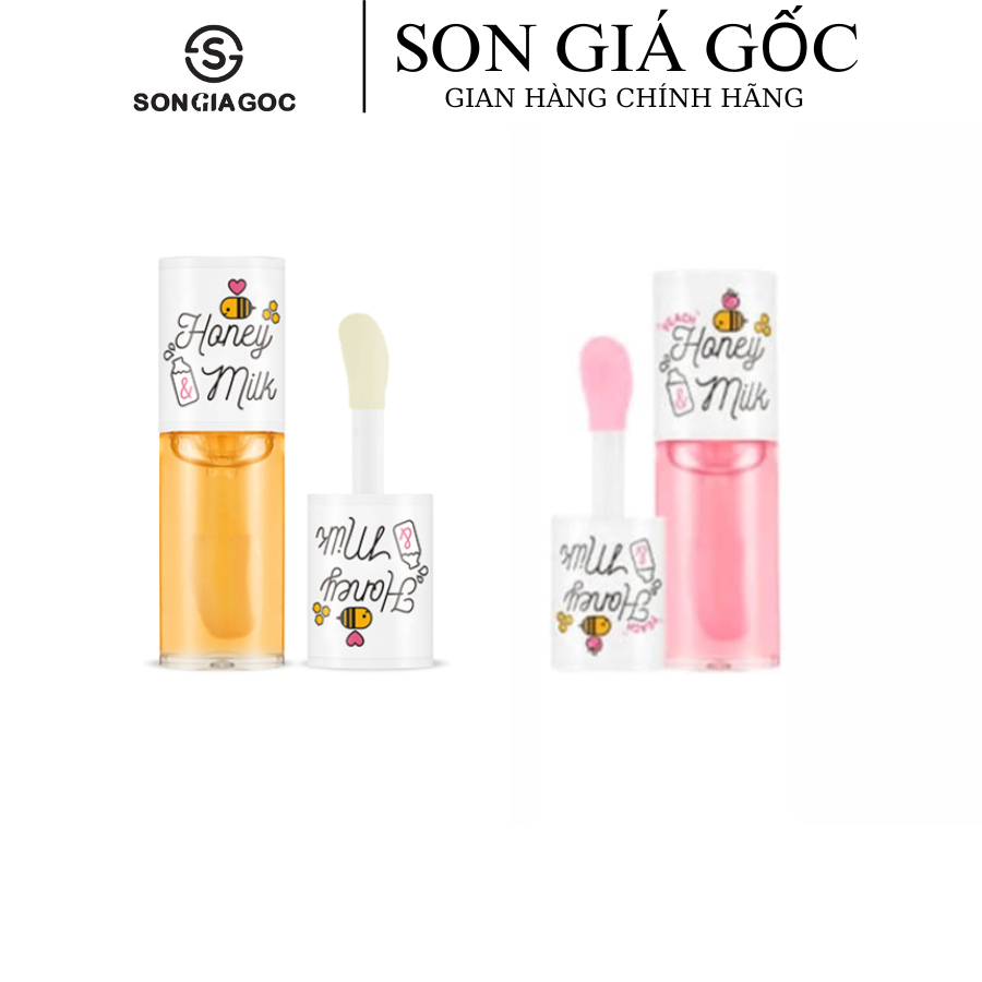 Apieu Lip Balm, A'pieu Honey Pink Lip Oil & Milk Lip Oil 5g | Shopee ...