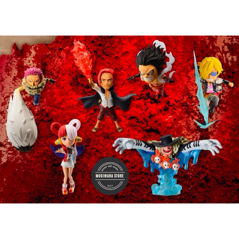 WCF Premium red vol 2 model genuine Bandai onepiece toy | Shopee ...