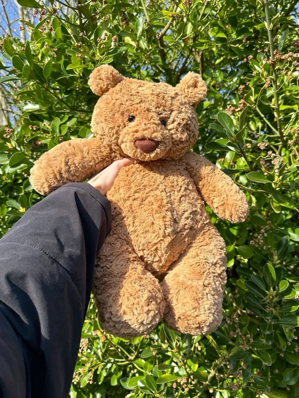 JellyCat Brown Bear - Bartholomew Bear Adorable Stuffed Animal Gift for ...