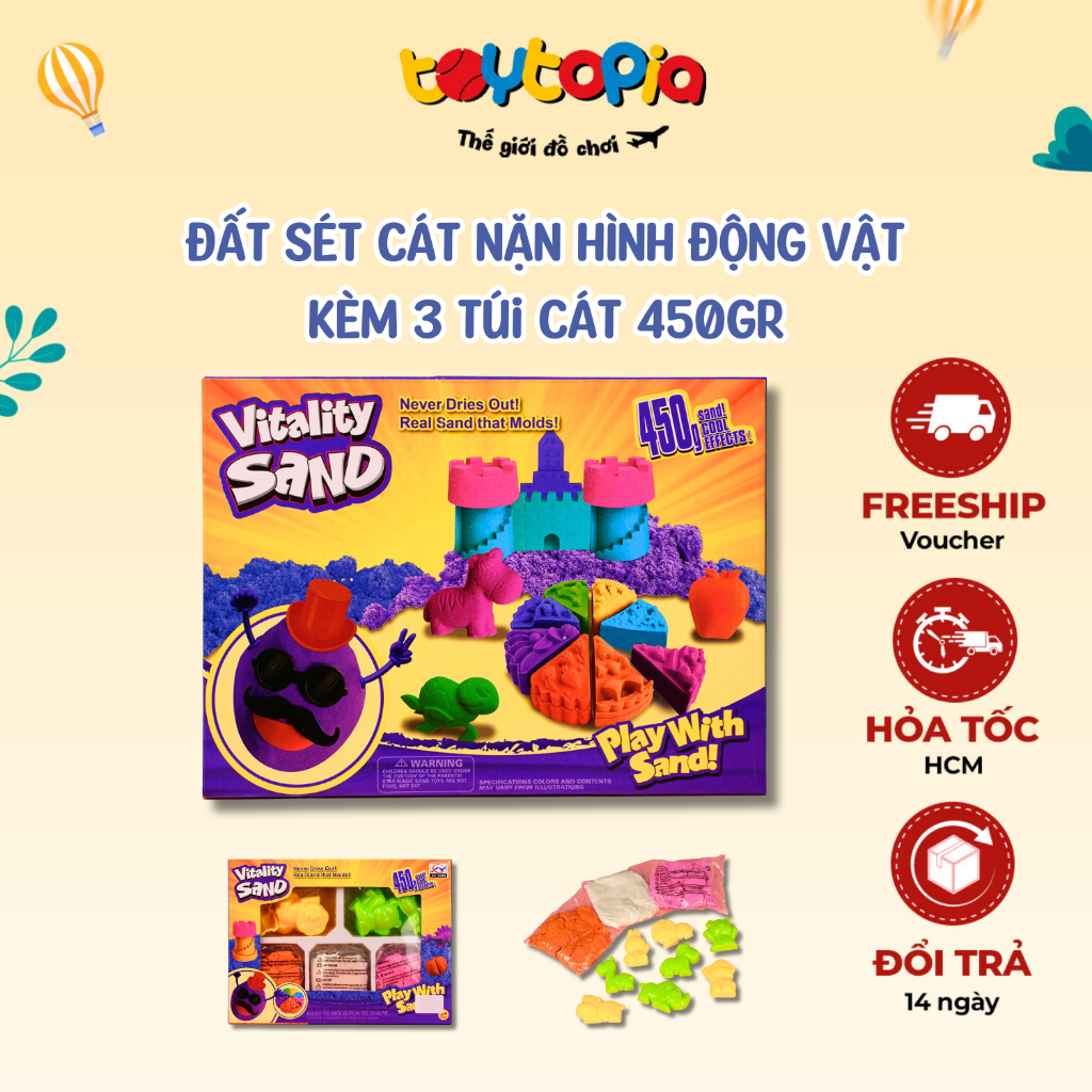 Toytopia kinetic sand toy with mold, safe, non-sticky kinetic sand for ...