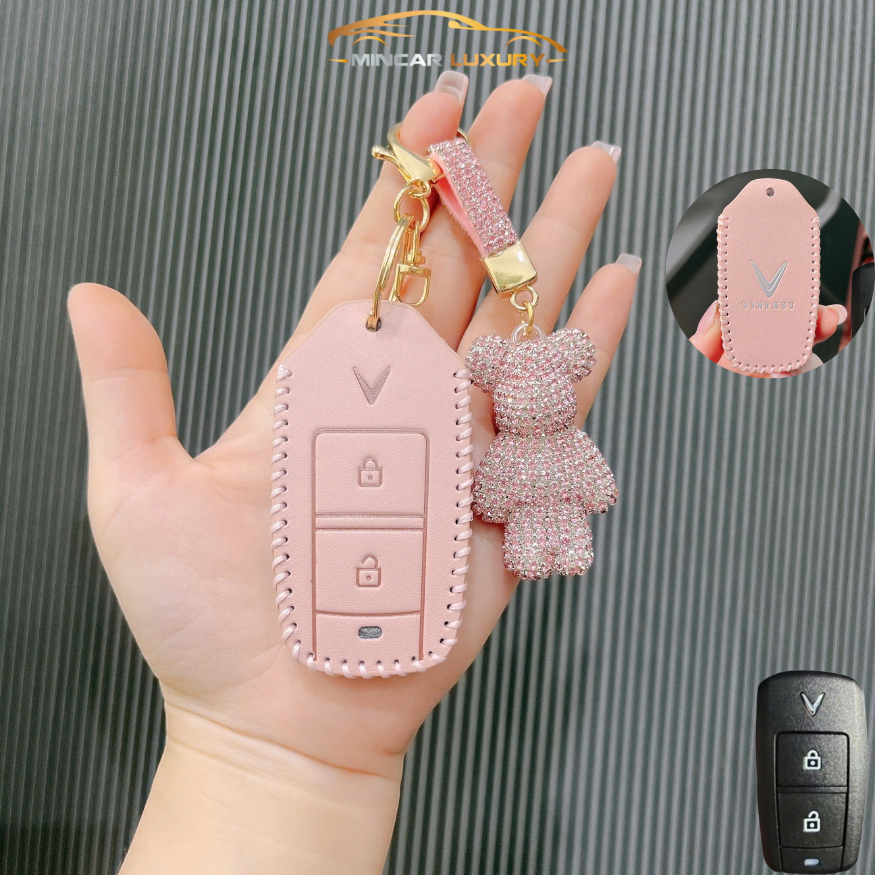 VINFAST VF3 Leather Key Case, VINFAST VF3 Electric Vehicle Key Case ...