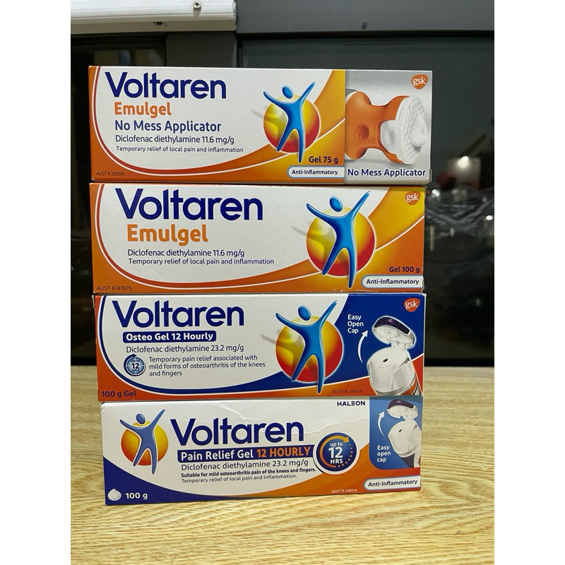 VOLTAREN APPLICATION GEL 100G AUSTRALIA | Shopee Philippines