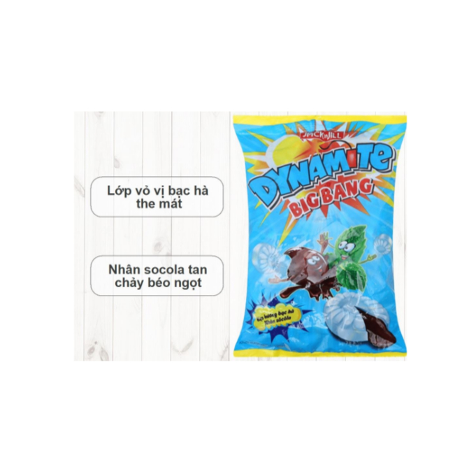 Dynamite Big Bang Chocolate Mint Flavored Candy 330G Pack | Shopee ...