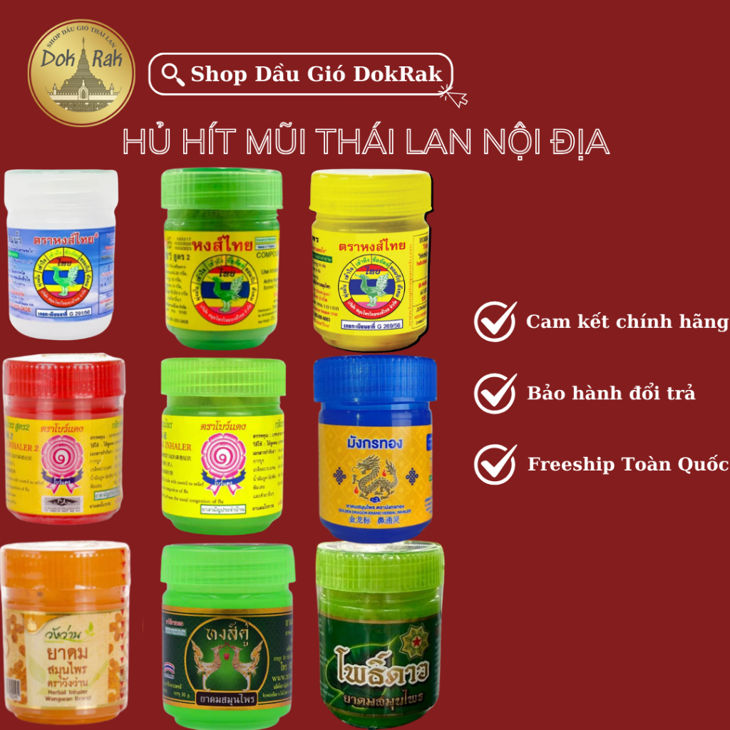 [GENUINE] Thai Nasal Inhaler | Thai Inhalation Bottle to Relieve Nasal ...