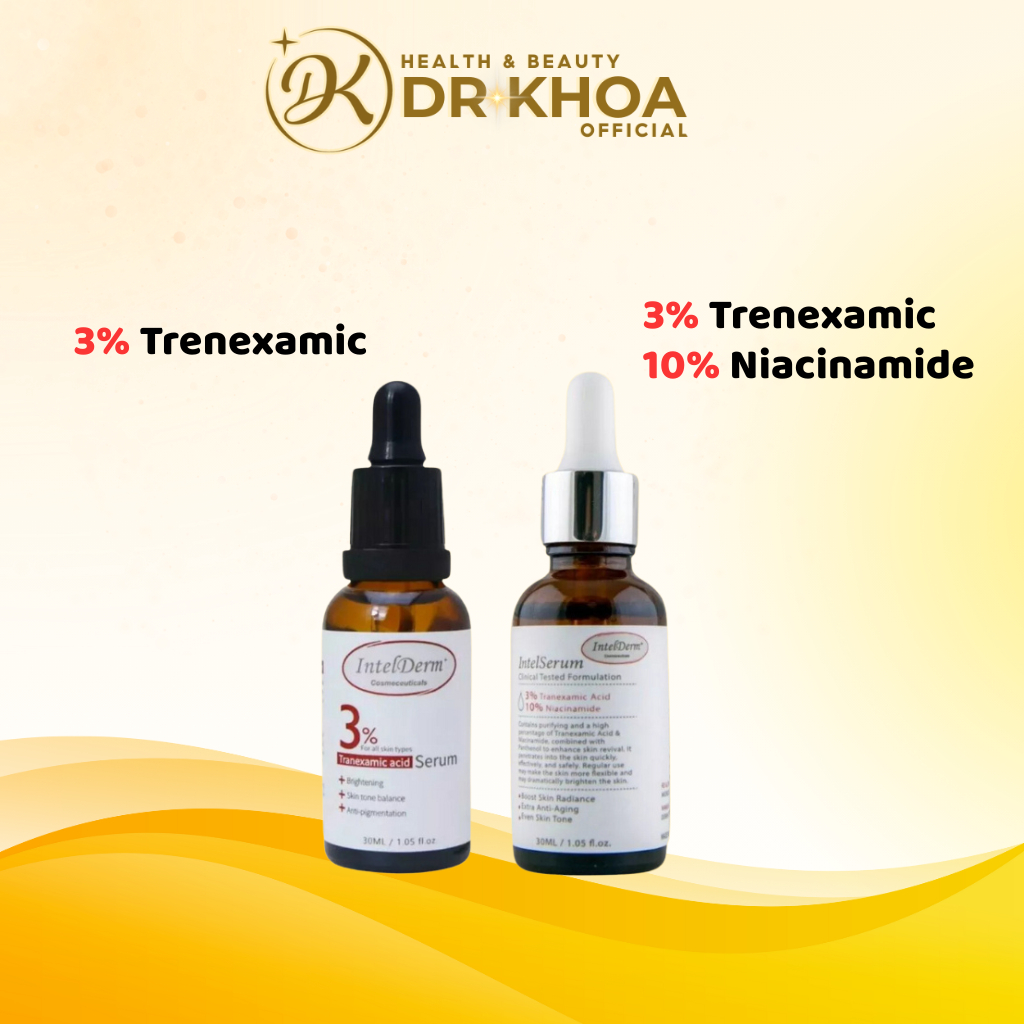 IntelDerm Tranexamic Serum & Niacinamide Reduces Dark Spots Slingshotm ...