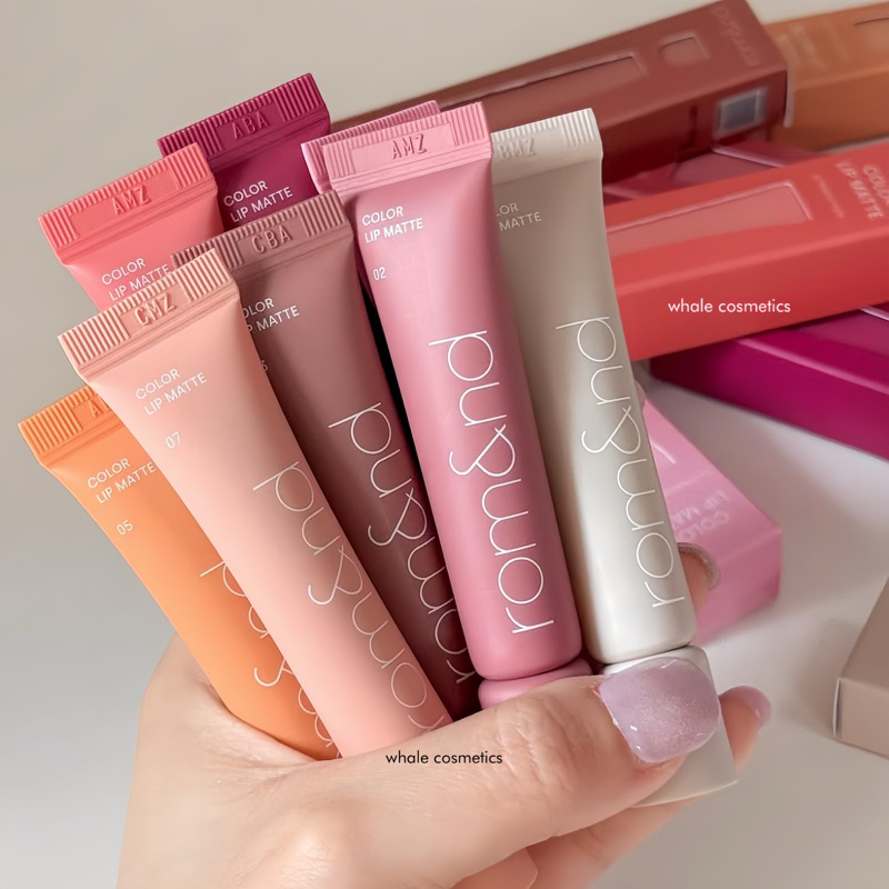 (Romand) Romand Color Lip Matte Tube (8g) | Shopee Philippines