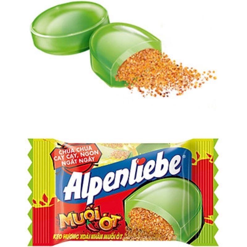 Combo of 5 Bags of Alpenliebe Candy Mango Flavor with Salt and Chili ...