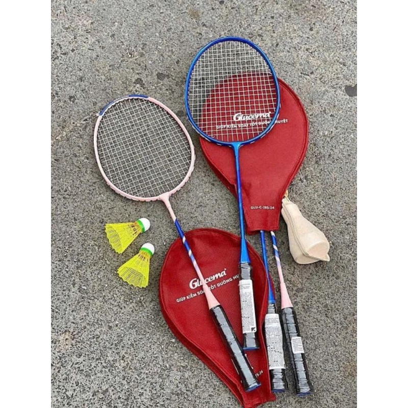 DECATHLON BADMINTON RACKET SET (km ensure gold and glucerna) | Shopee ...
