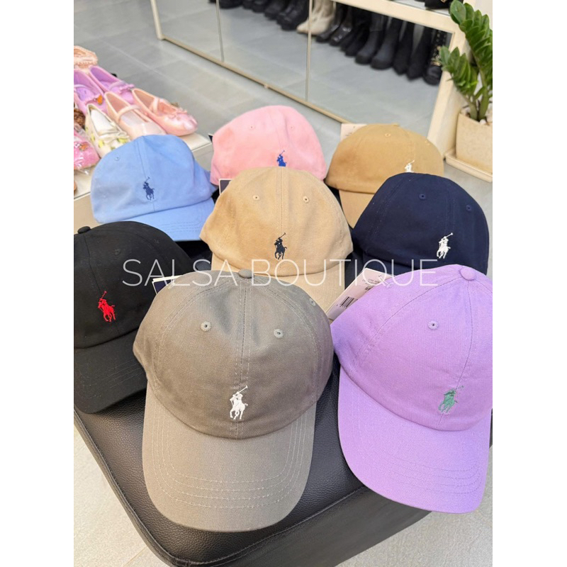 Ralph.Lauren horse cap with embroidered logo - Genuine quality | Shopee ...