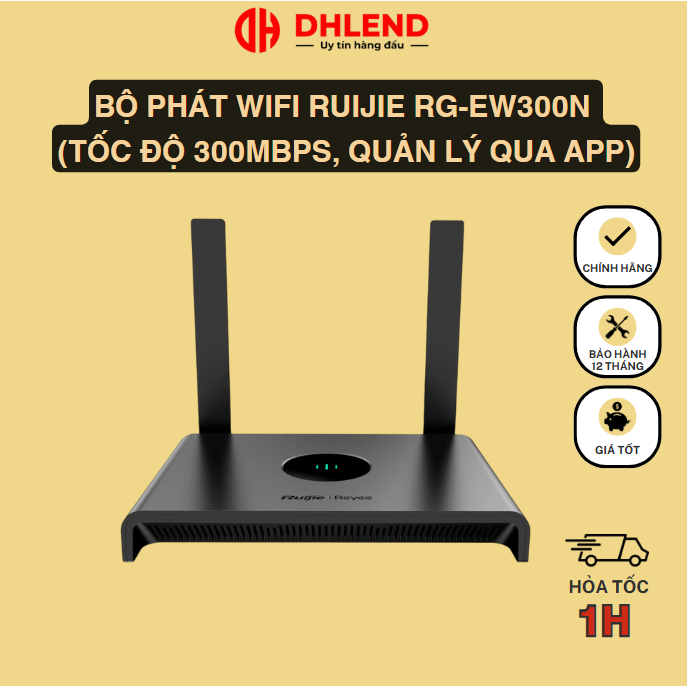 Ruijie RG-EW300N 300Mbps WiFi Router | Shopee Philippines