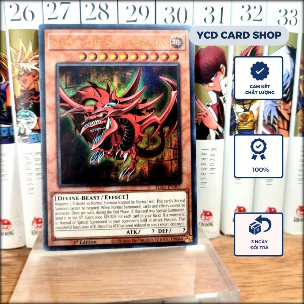 Genuine yugioh card Osiris (Sloifer The Sky Dragon) – Ultra Rare ...