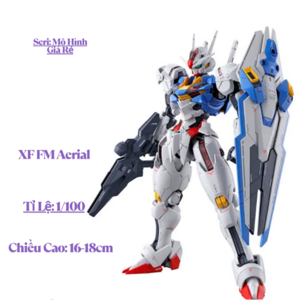 XF FM Aerial Full Mechanics 1/100 Assembly Model (Includes decal, water ...