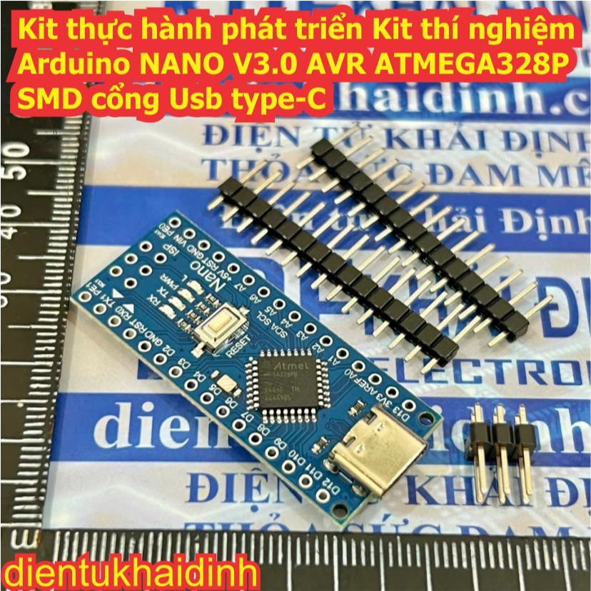 Development practice Kit, Arduino NANO V3.0 AVR ATMEGA328P SMD experiment Kit with MiniUsb Usb ...
