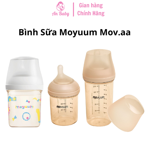Genuine Korean Moyuum Movaa milk bottle, Movaa new model 2025 with super wide neck for babies ...