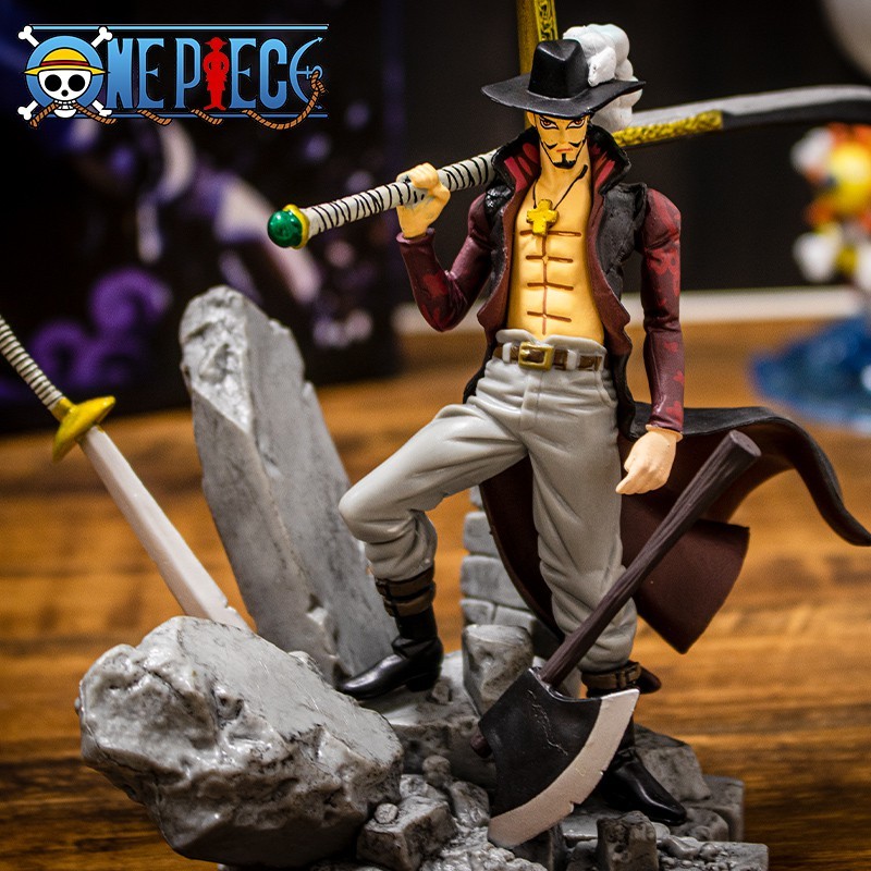 One Piece Anime Mihawk Hawk Eyes Figure - Pirate Island - GundamGDC ...