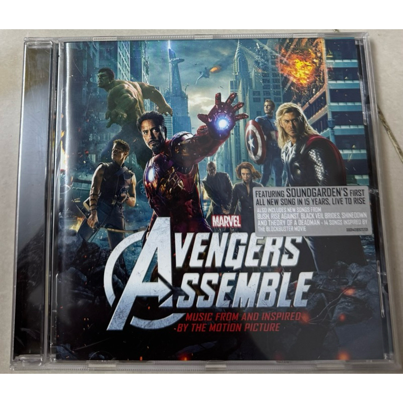 Used CD: Avengers Assemble OST - Avengers 1 | Shopee Philippines