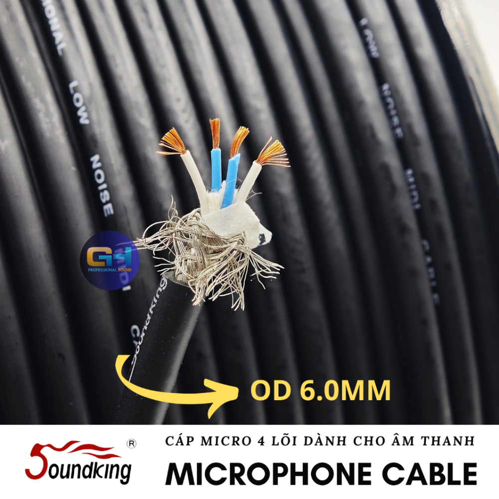 4-Core Audio Signal Wire, SOUNDKING GA615 Microphone. Quotation (1M ...