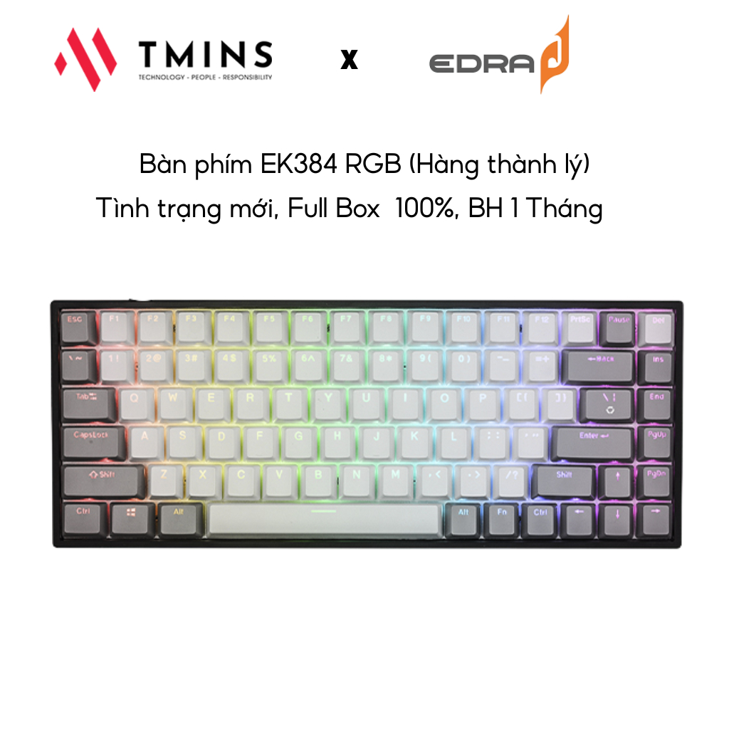 EDRA EK384 RGB mechanical keyboard (Genuine product) | Shopee Philippines