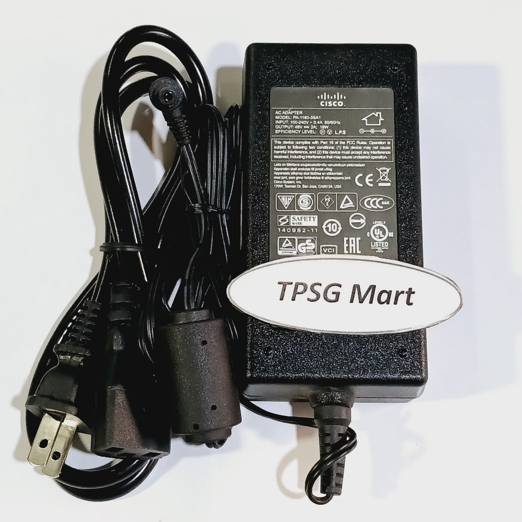 Adapter DC 48V - 2A / Plug 5.5mm x 2.1mm (Quality disassembly) | Shopee ...