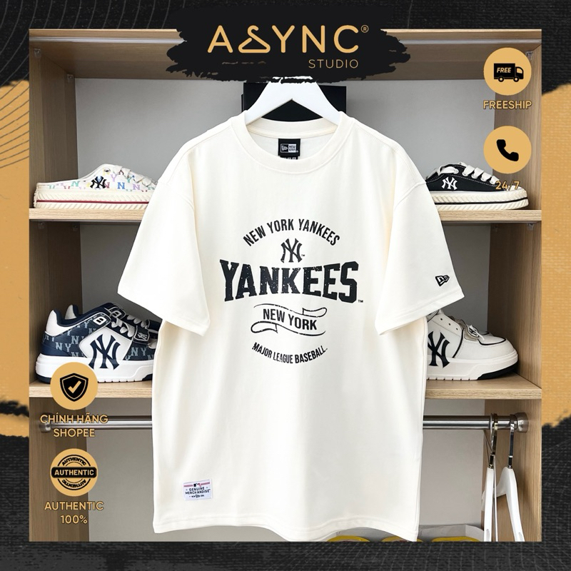 (Auth) New Era x MLB NY New York Yankees Scipt Major League Baseball ...