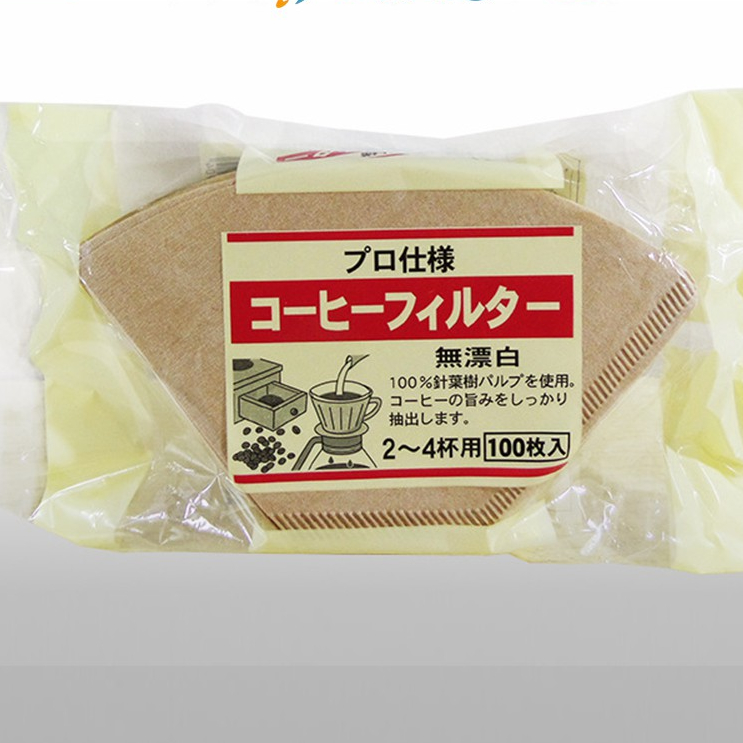 Japanese Hanamasa Coffee Filter Paper - Gogom-V65 | Shopee Philippines