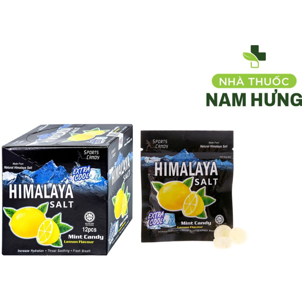 Himalayan salt lemon candy with mint flavor to reduce stress ...