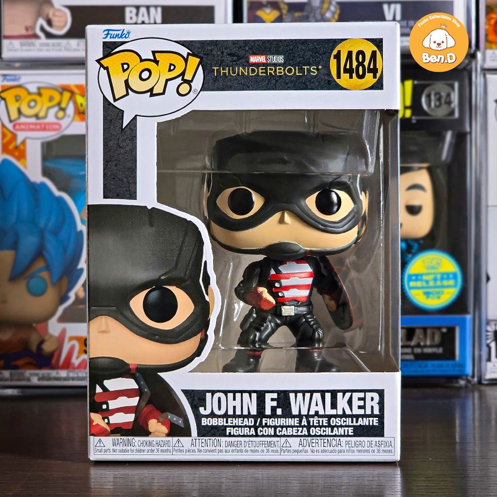 FUNKO POP! Fiko POP Figure! Marvel: Thunderbolts - John F. Walker 1484 ...