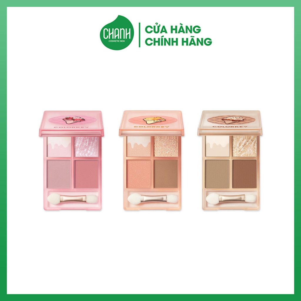 Colorkey four color eyeshadow Ice cream 4g | Shopee Philippines