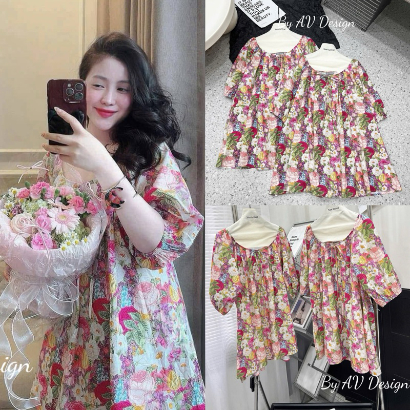 Luxury women's dress, Super Hott Floral Pattern Dress, Standard Design ...