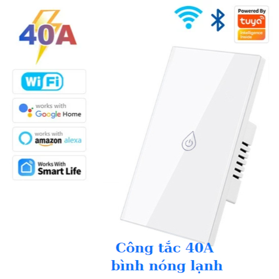 WIFI TUYA 40A- 8800w smart air conditioner and water heater switch ...