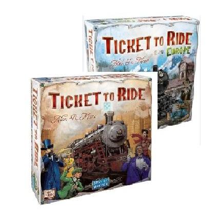Ticket to ride game quality English versions | Shopee Philippines