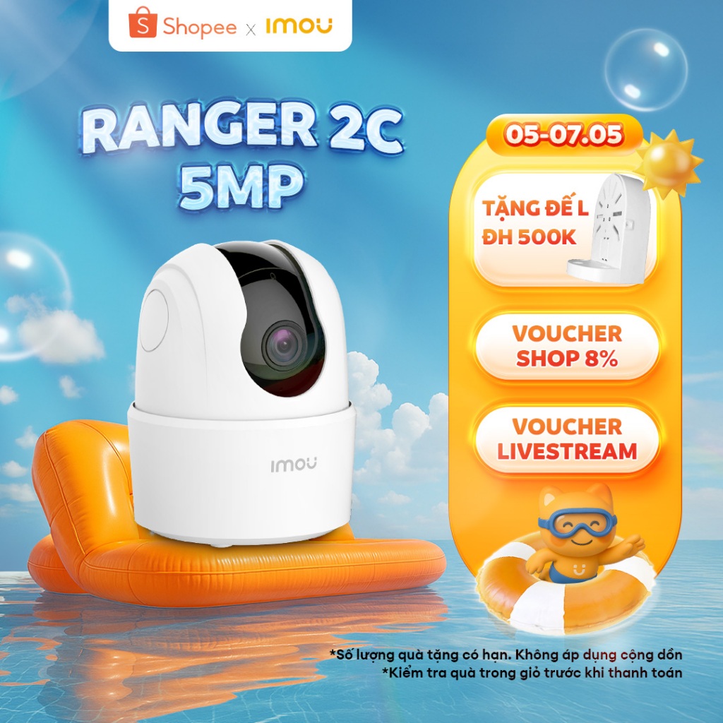 Imou Ranger 2C Indoor Wifi Camera (5MP)/ Ranger SE (4MP) I IPC-TA52P I ...