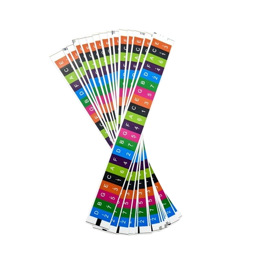 Colored note stickers for kalimba | Shopee Philippines