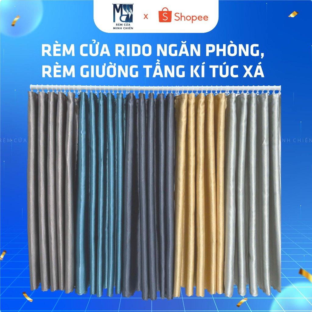 RIDO Room Divider Curtains, Dormitory Bunk Bed Curtains, Good Sun ...