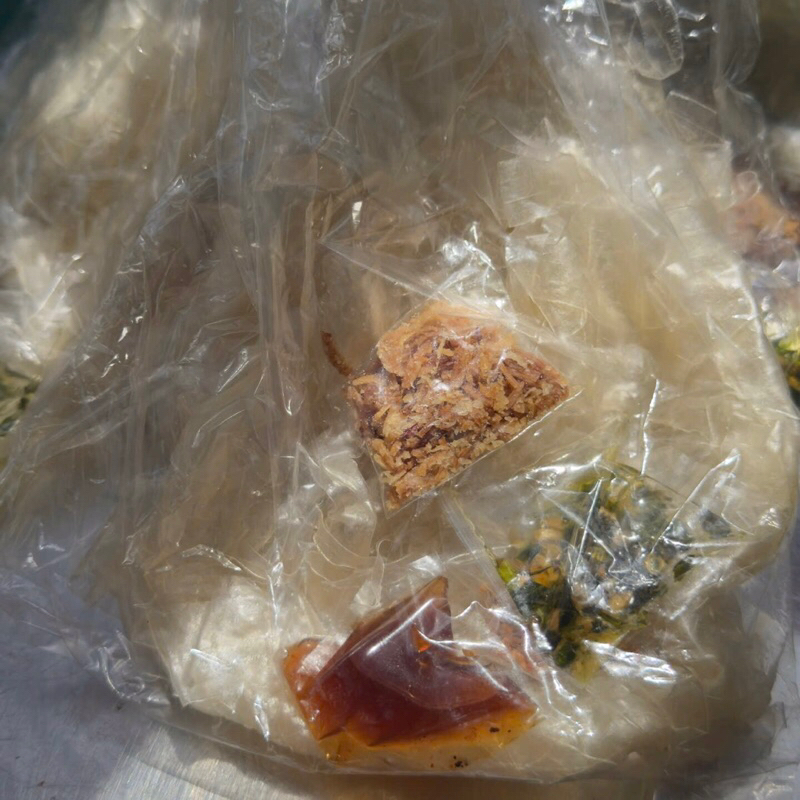 100g Long Fiber Rice Paper Mixed With Garlic Oil, Onion Fat, Tamarind ...