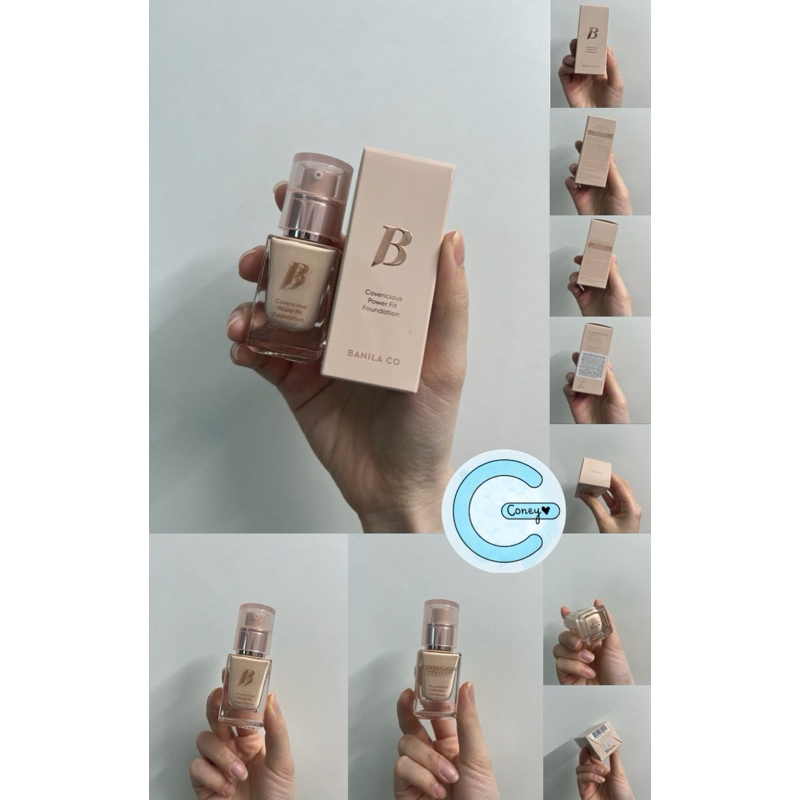(NEW MODEL) GENUINE BANILA CO FOUNDATION (COVERICIOUS POWER FIT ...