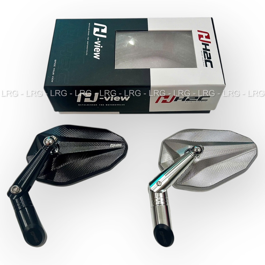 H2C 10-sided V2 H-View Mirror Fits All Motorcycle Models with Full ...