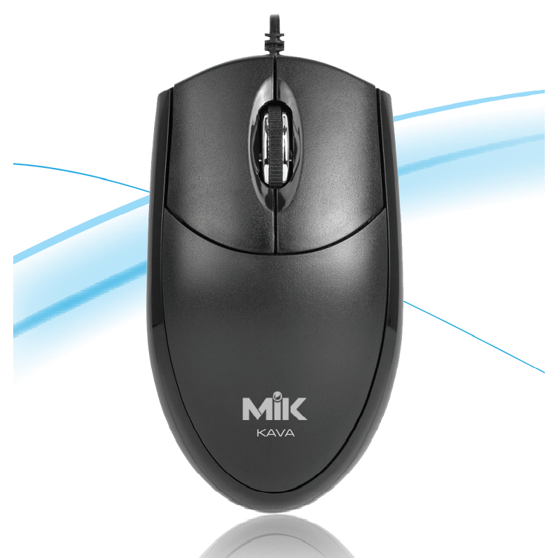 MIK KAVA DPI-1000 OFFICE COMPUTER MOUSE, Sensor - Optical - Genuine ...