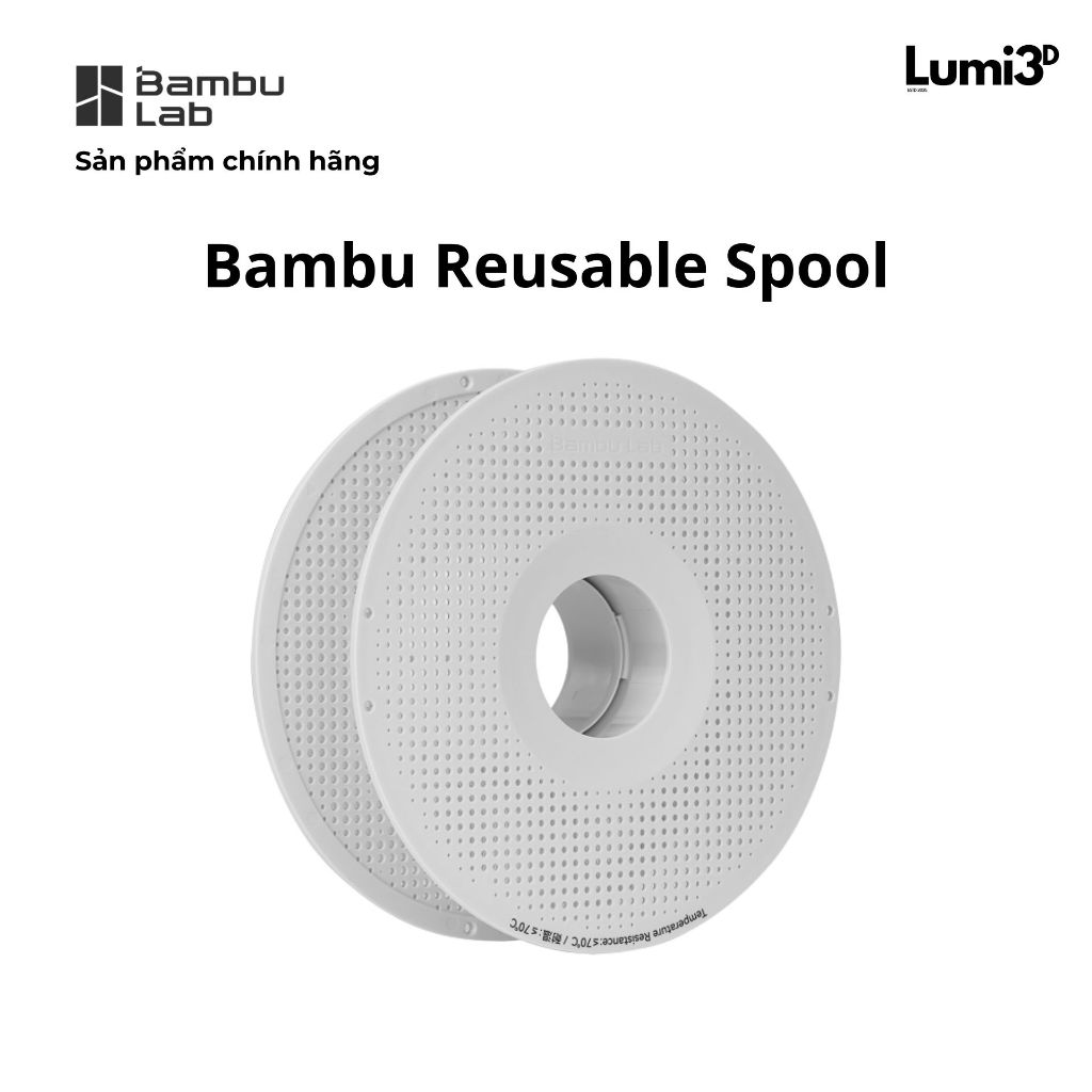 Bambu Lab Reusable Plastic Tray - Bambu Reusable Spool for A1/A1 Mini ...