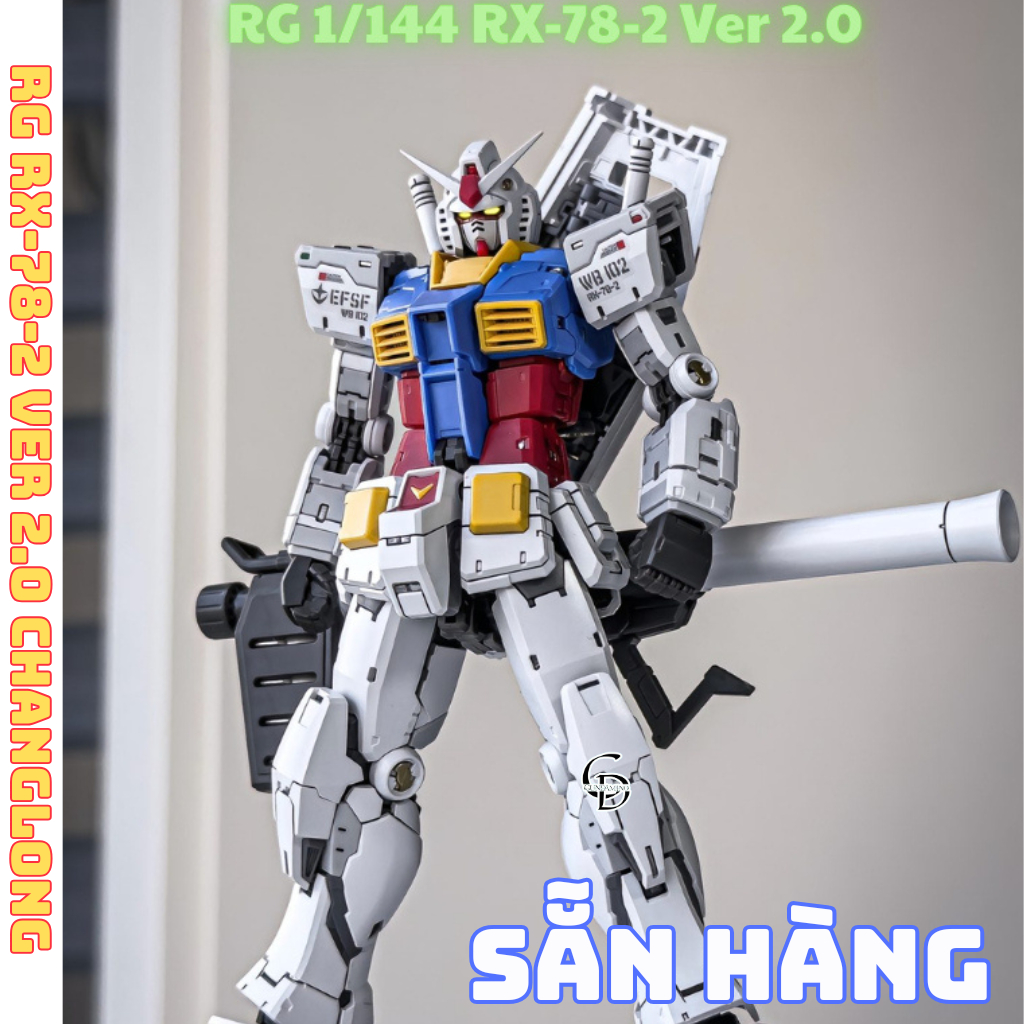 [AVAILABLE] RG RX-78-2 Ver 2.0 Changlong Assembly Model | Shopee ...
