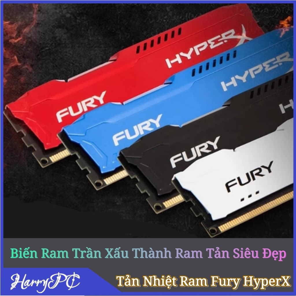 HyperX Ram Heatsink Clip – Turn Bare Ram into Quality Ram | Shopee ...