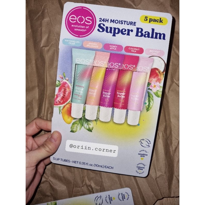 [separate set] EOS 24H Moisture Super Balm | Shopee Philippines