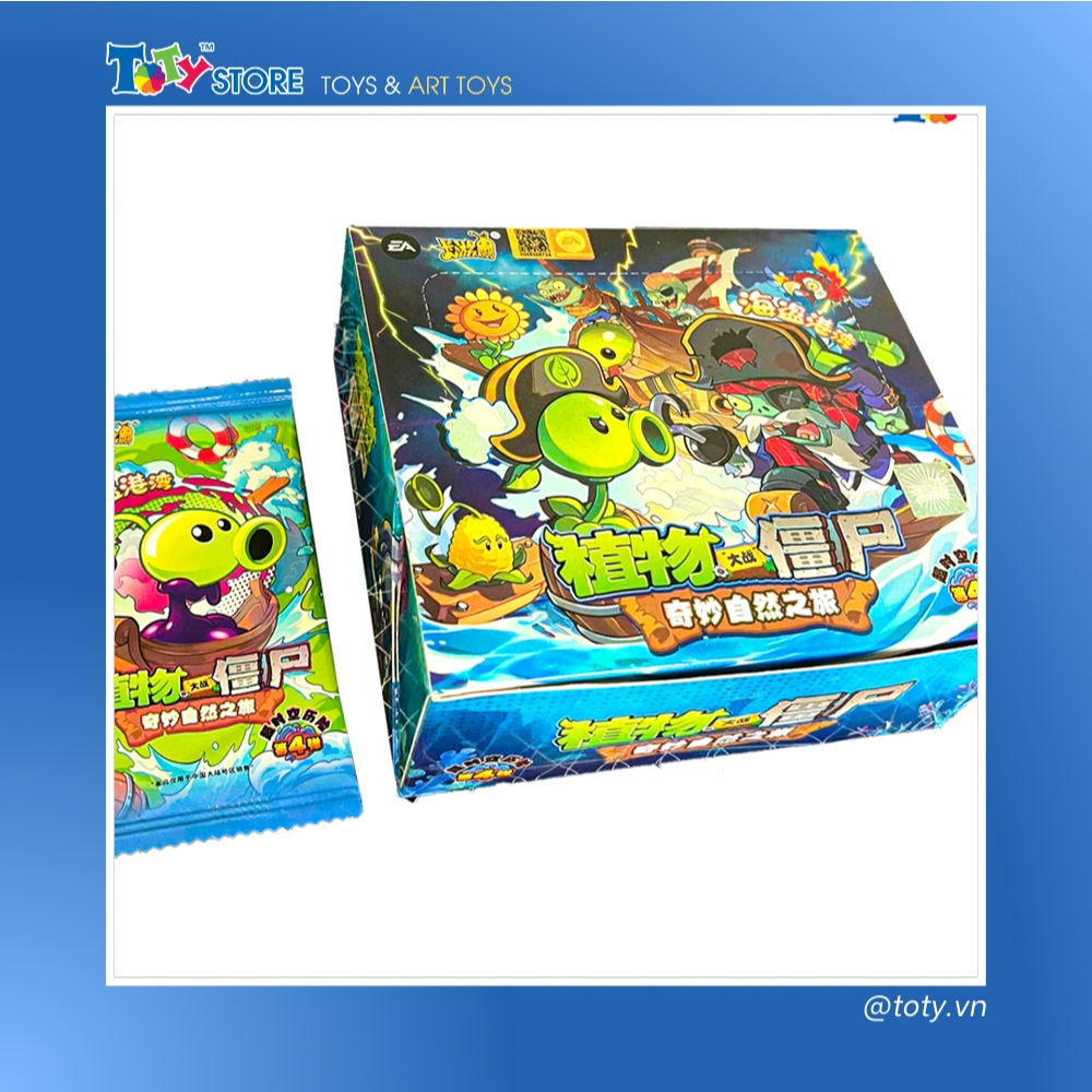 [GENUINE] Plants vs Zombies - Kayou rounded corner Card (1 pack) Pirate ...