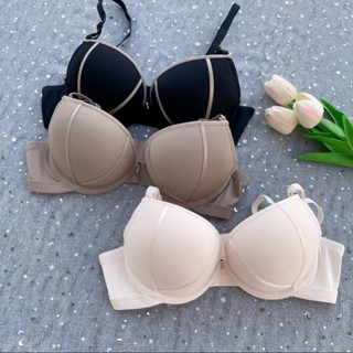(Ready)Women's bra with double foam round underwire that pushes 3-inch ...