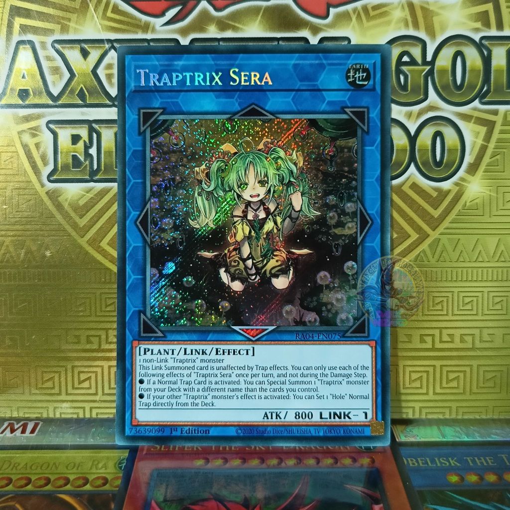 Traptrix Sera – RA04-EN075 – Secret Rare [Yugioh Card] | Shopee Philippines