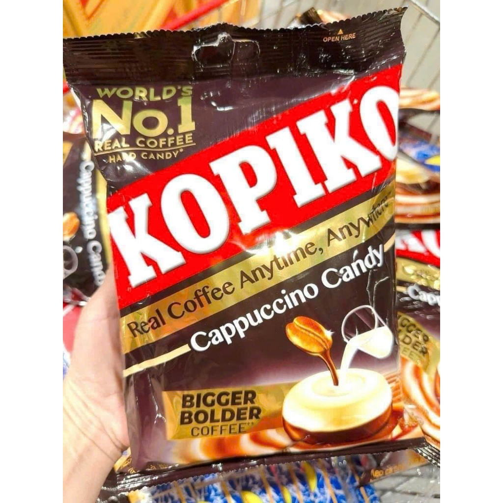 KOPIKO COFFEE CANDY 140g 2 flavors of coffee and milk coffee | Shopee ...
