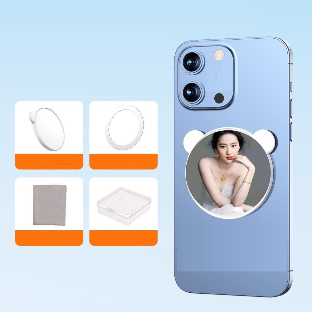 Magnetic convex mirror for rear camera photography for phones | Shopee ...