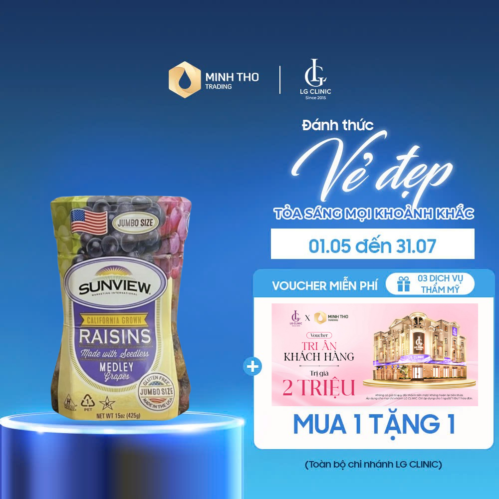 Sunview raisins mixed raisins nutritious and delicious Sunraysia 425g box | Shopee Philippines