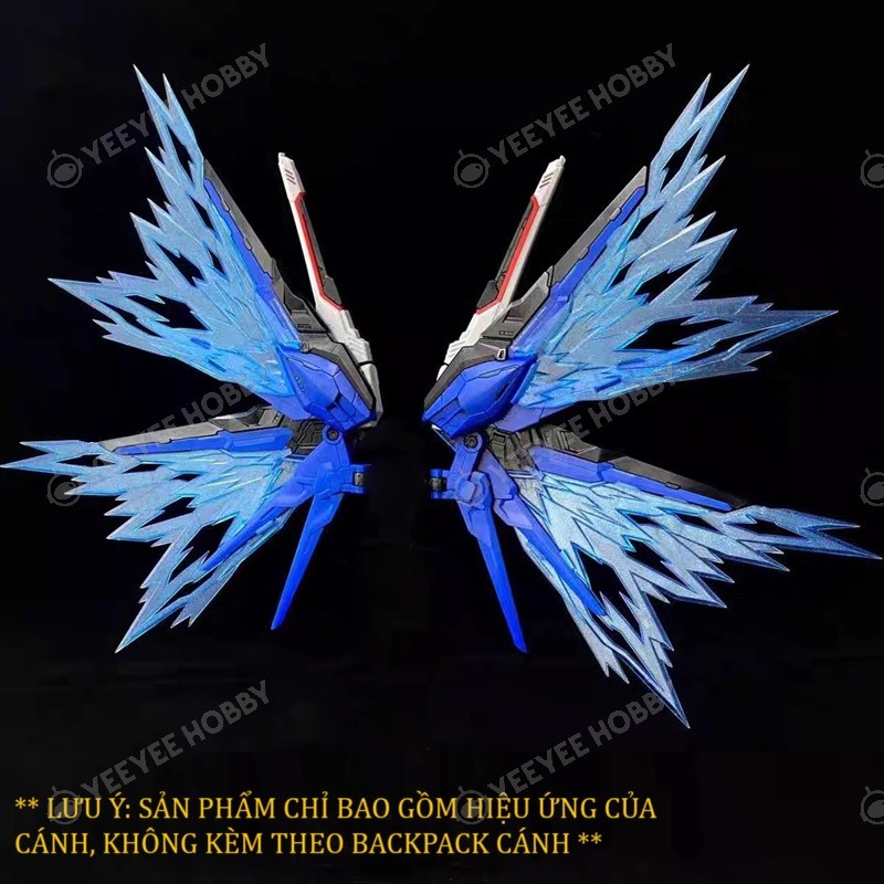 EVO ASSEMBLY MODEL - WING EFFECT FOR MGSD STRIKE FREEDOM | Shopee ...