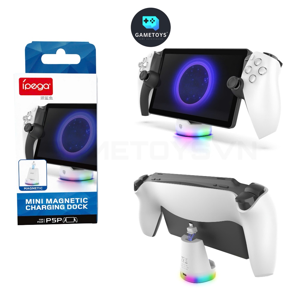 RGB light wireless charging Dock - charging status indicator light ...